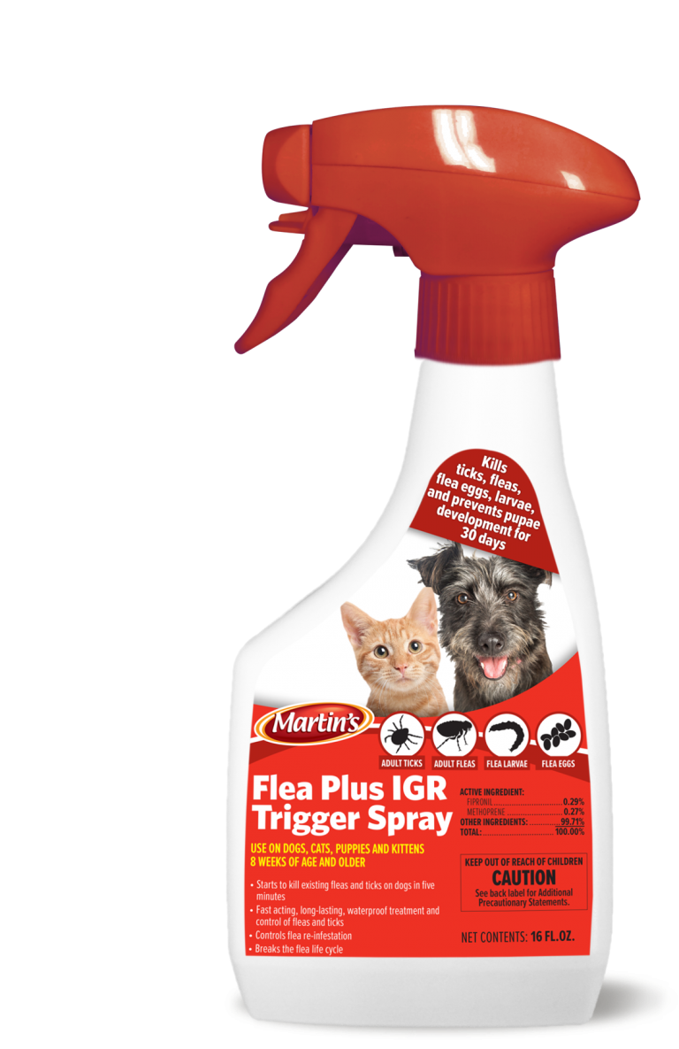 Martin's Flea Plus IGR Trigger Spray - Shelby, NC - Shelby Hardware ...